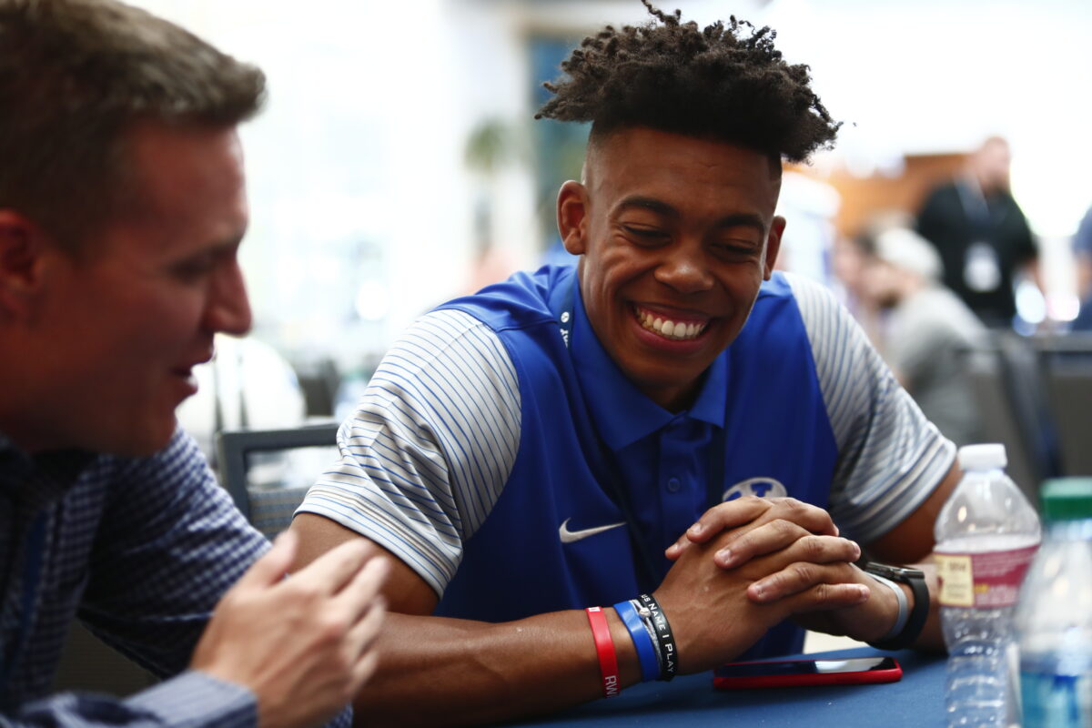 BYU football’s wide receiving corps getting boost from arrival of ...